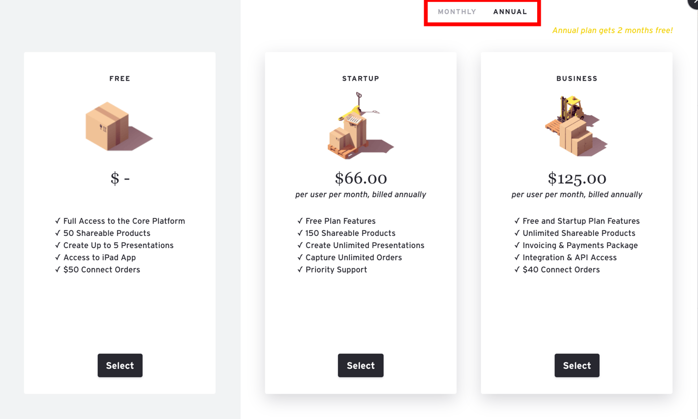 Upgrade and Pay for Your Subscription