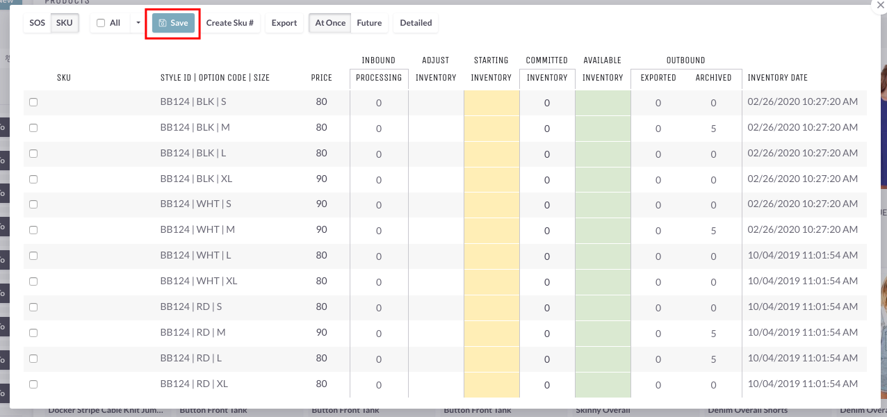 Setting Different Prices for Different Sizes/Options